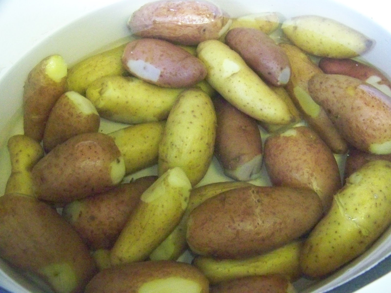 Kitchen Simmer: Roasted Deviled Potatoes