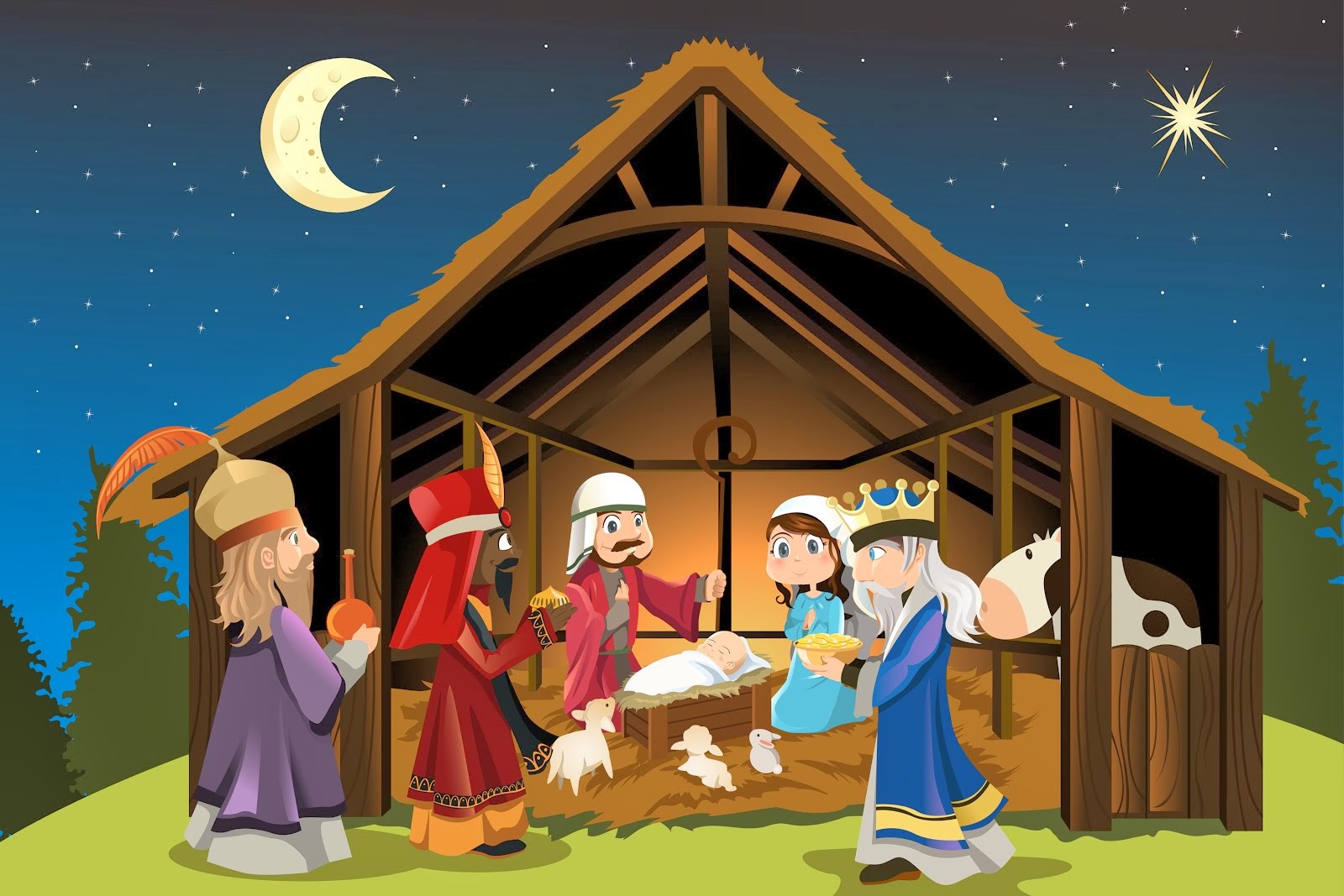 Postales,fotos, imagenes de pesebres para navidad. - Imágenes con ...
