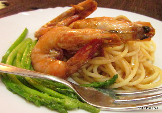 King Prawn Spaghetti