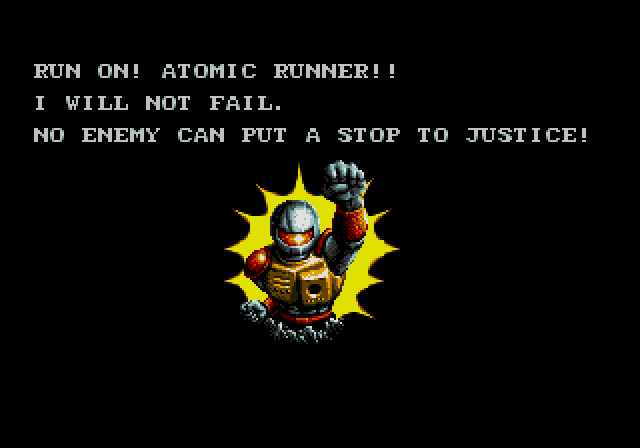 Super Adventures in Gaming: Atomic Runner Chelnov - Nuclear Man, the ...