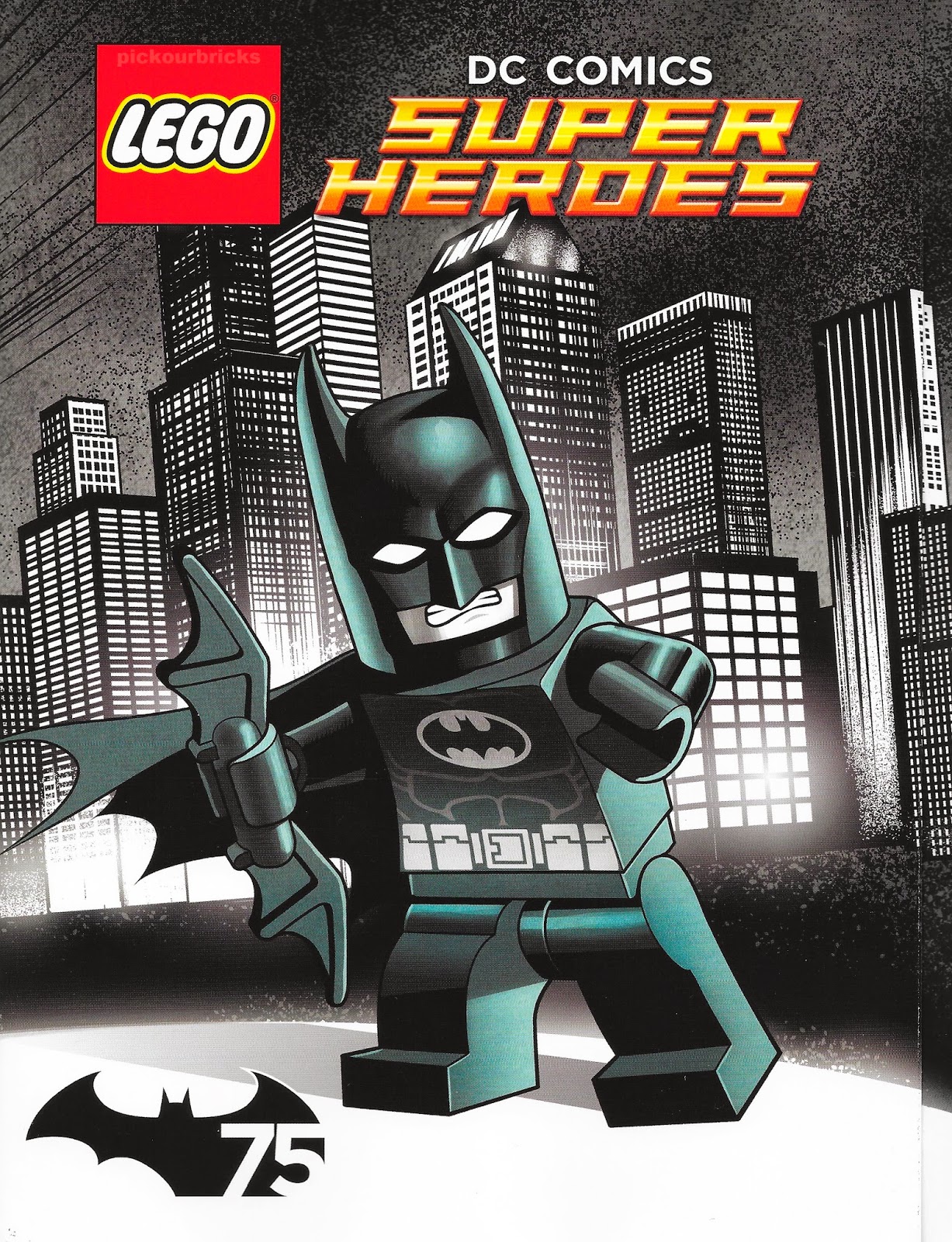 LEGO SDCC Comic Con Batman + DC Universe Super Heroes Magazine Comics ...