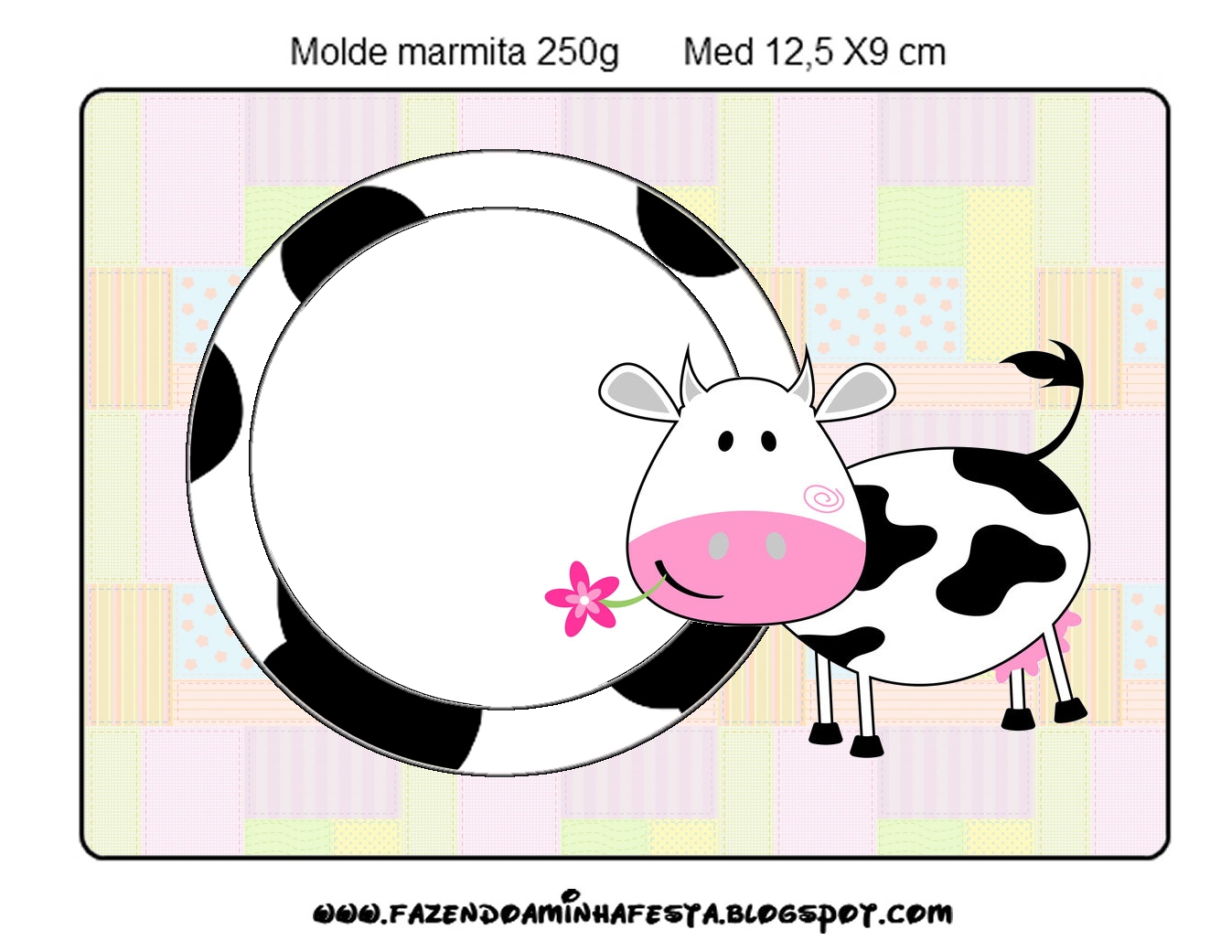 Cow and Patchwork Free Printable Candy Buffet Labels. - Oh My Fiesta ...