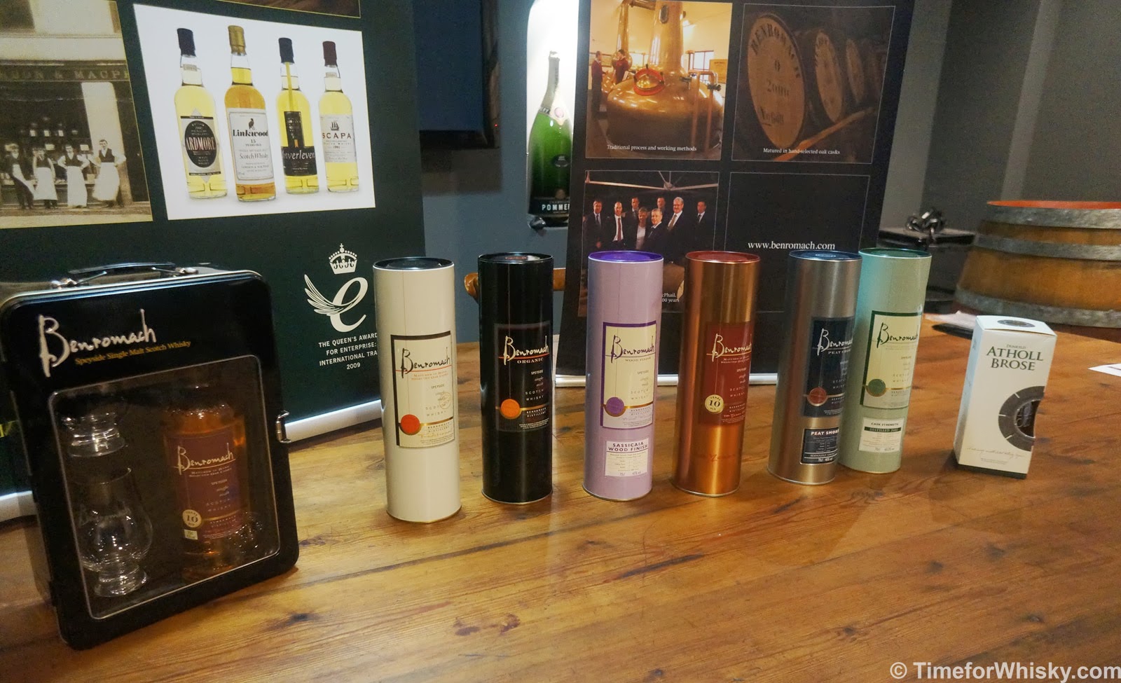 Time for Whisky.com: The Oak Barrel - Benromach Tasting with Keeper of ...