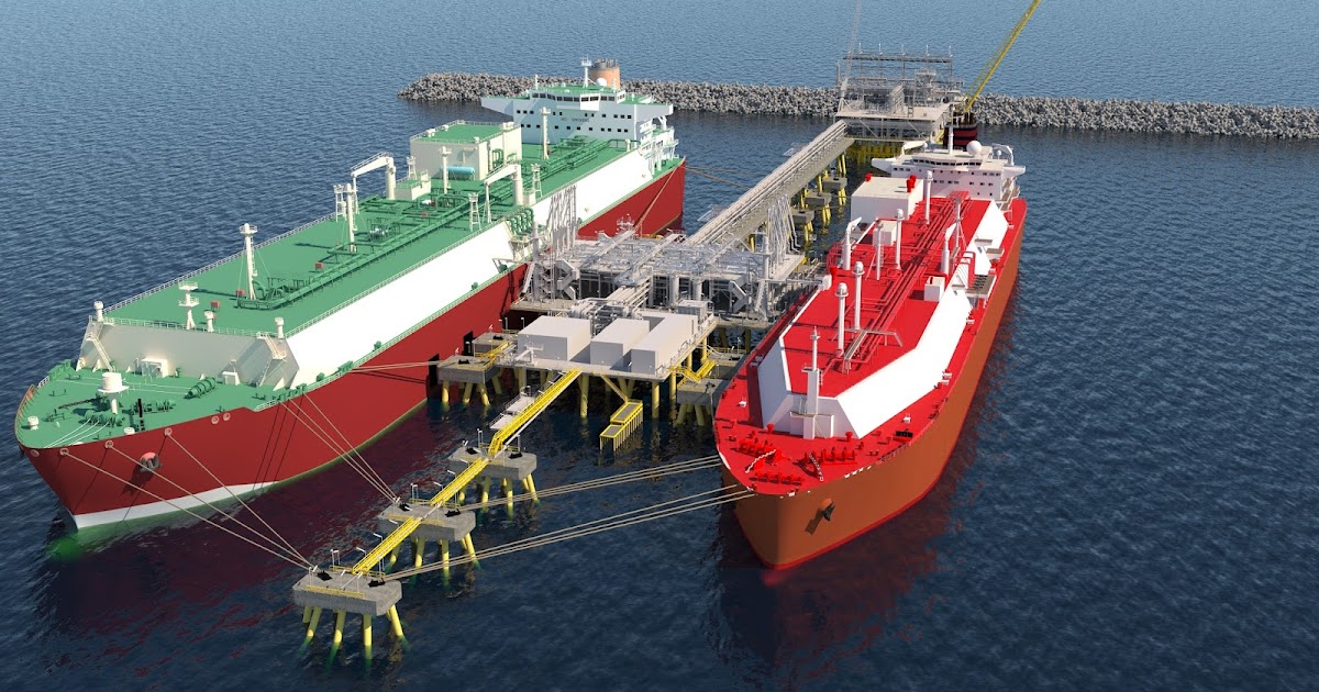 Offshore Terminal - It's not a photograph, it's only the 3D model ...