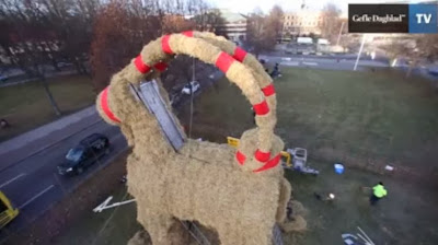 Progressive Charlestown: The Gävle Goat (Gävlebocken) for 2013 unveiled ...