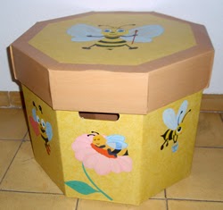 Manualidades de MaidaLis: CAJA COLMENA MAIDALIS