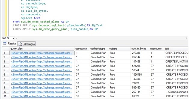 Microsoft Business Intelligence: SQL Server query execution plans