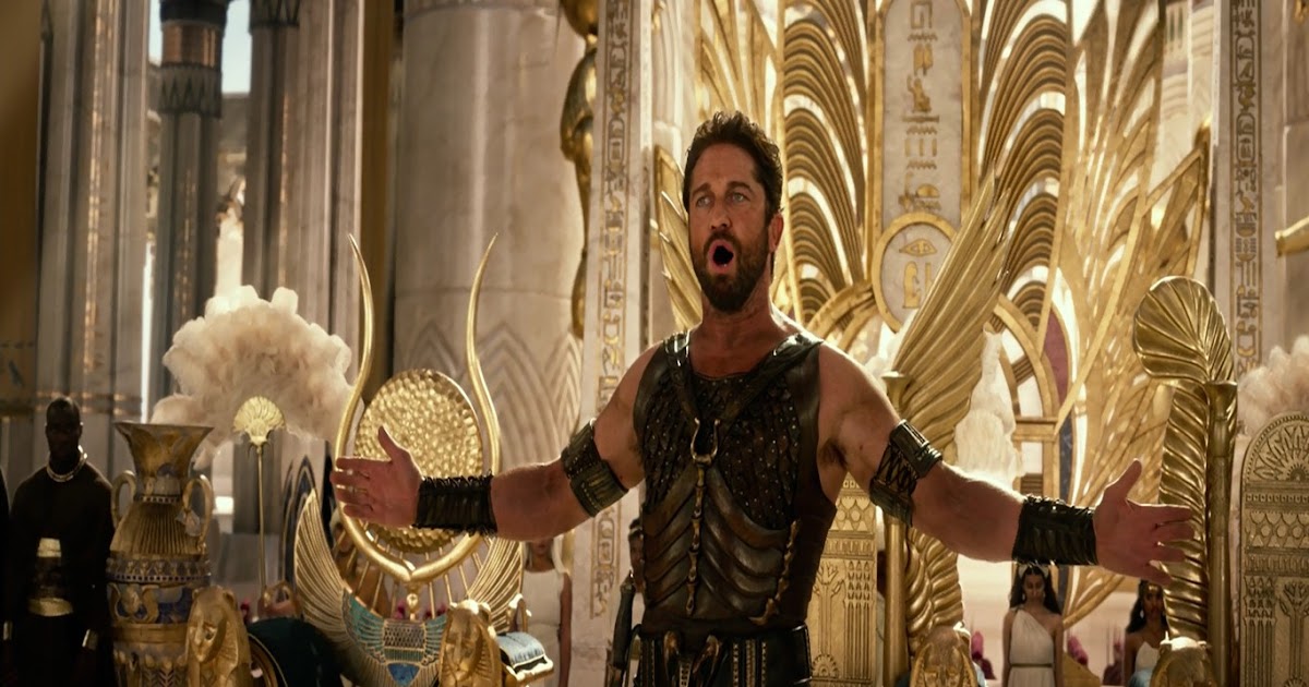 Cool movie screenshots: Gerard Butler as Set in Gods of Egypt 2016