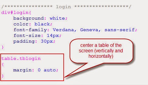 [PHP] How to center a table on the screen - Webzone - All things tech ...