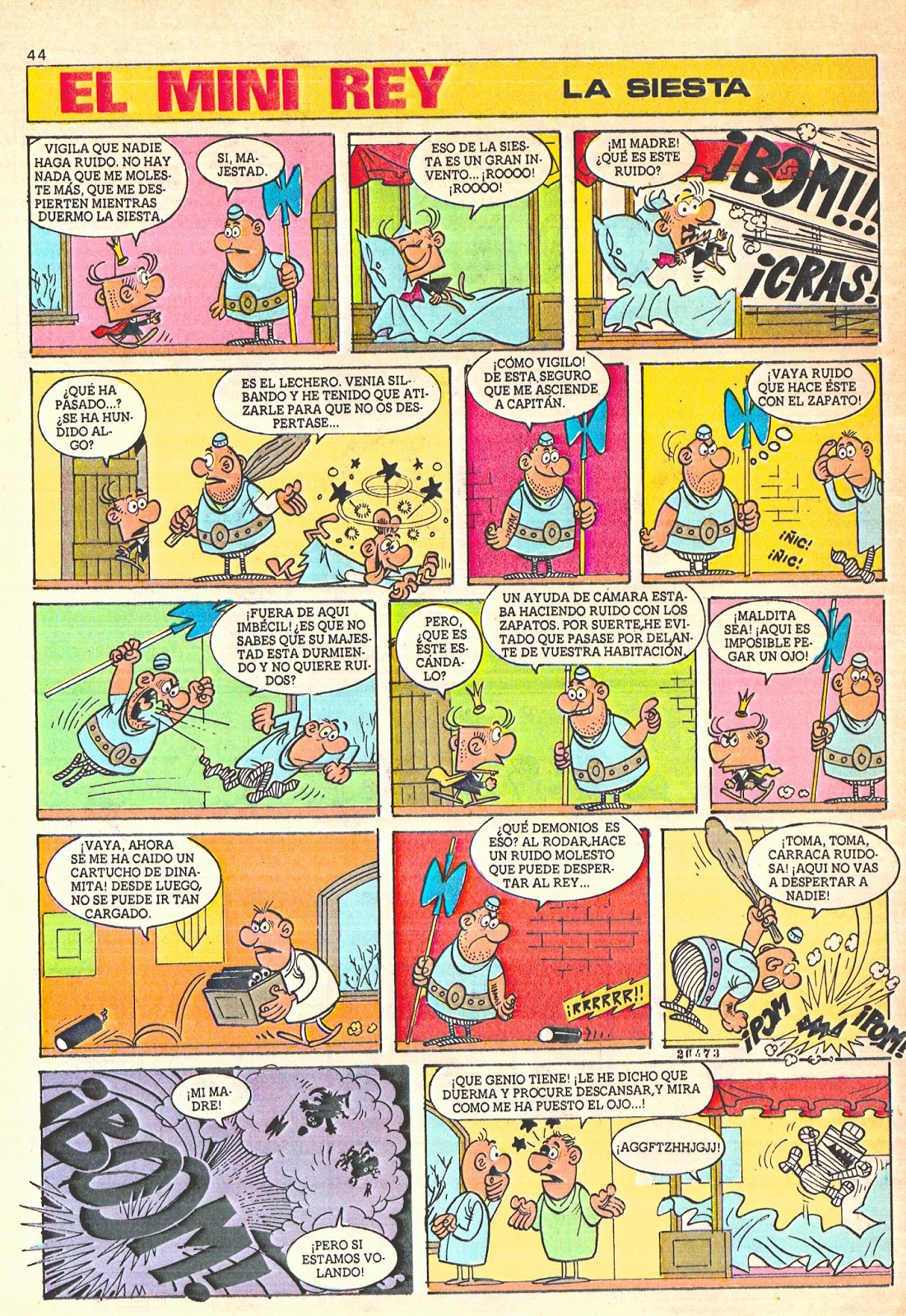 la maginoteca: ¿Alguien sabe cuál fue la primera página del Mini Rey?