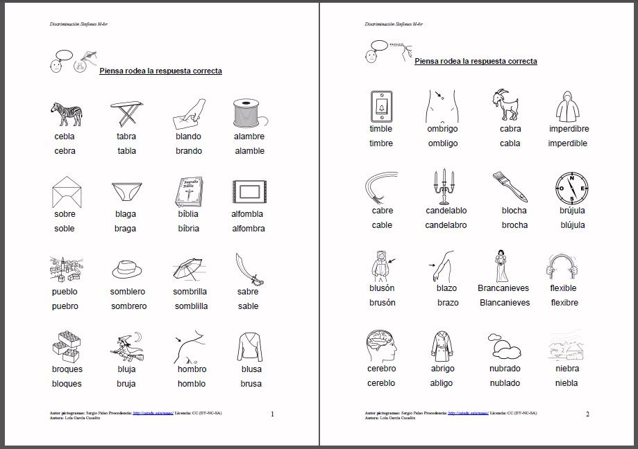 DOLORES NAVAS PÉREZ: Sinfones con R