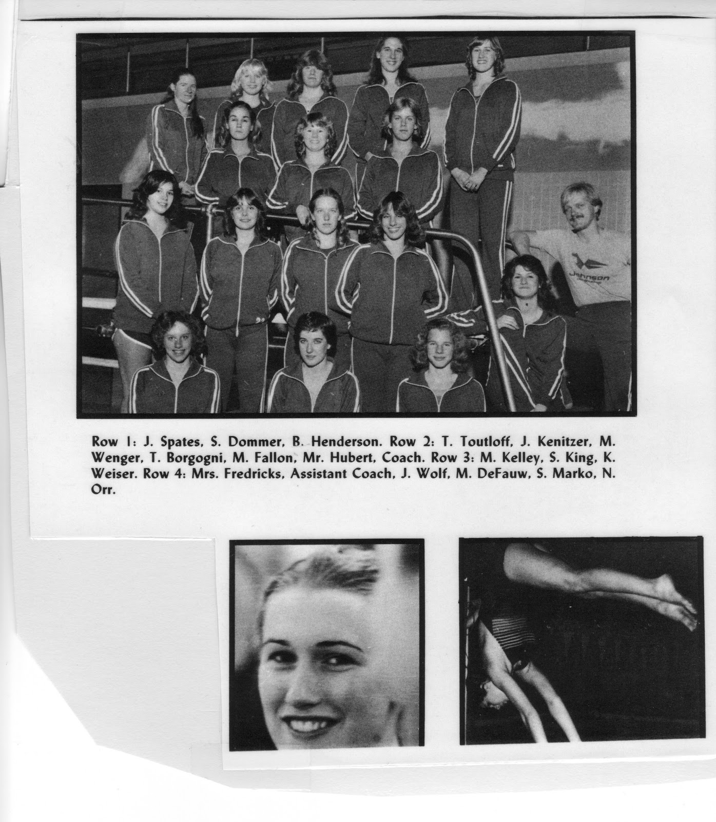 Beloit TIDE Swim/Dive: BMHS Girls Team through the Years