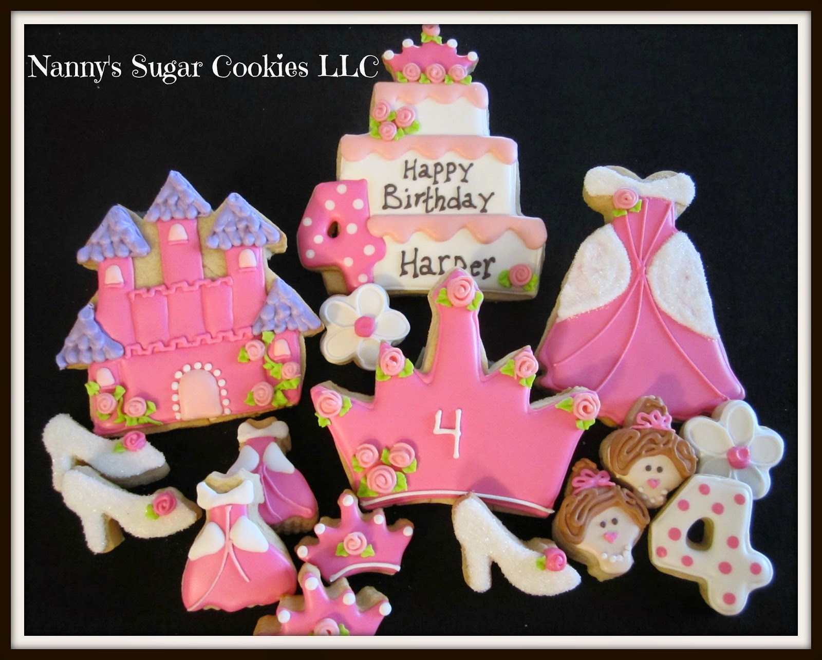 Nanny's Sugar Cookies LLC: Cookies for a Birthday Princess...
