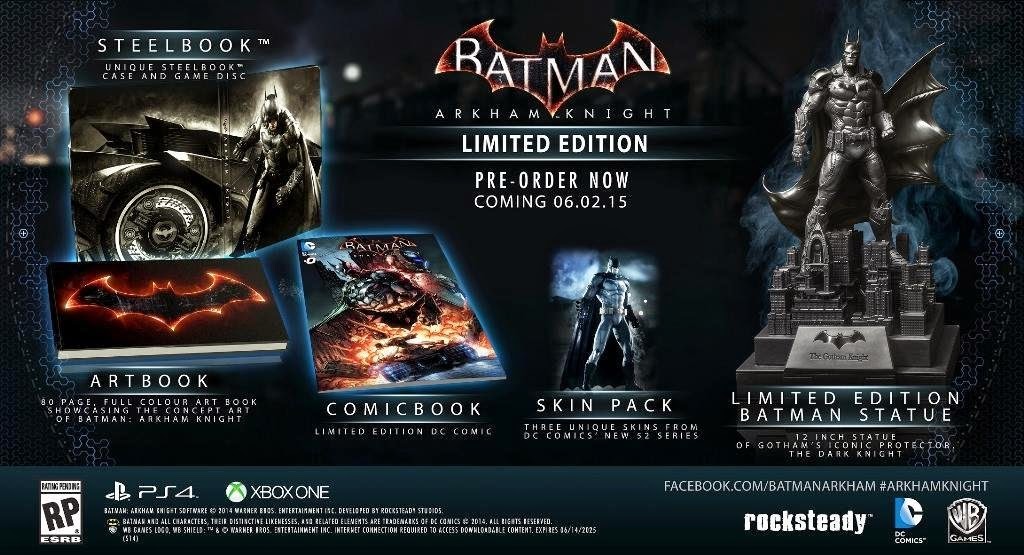 Anunciadas Data De Lan amento De Batman Arkham Knight Multi E anunciadas-data-de-lan-amento-de-batman-arkham-knight-multi-e
