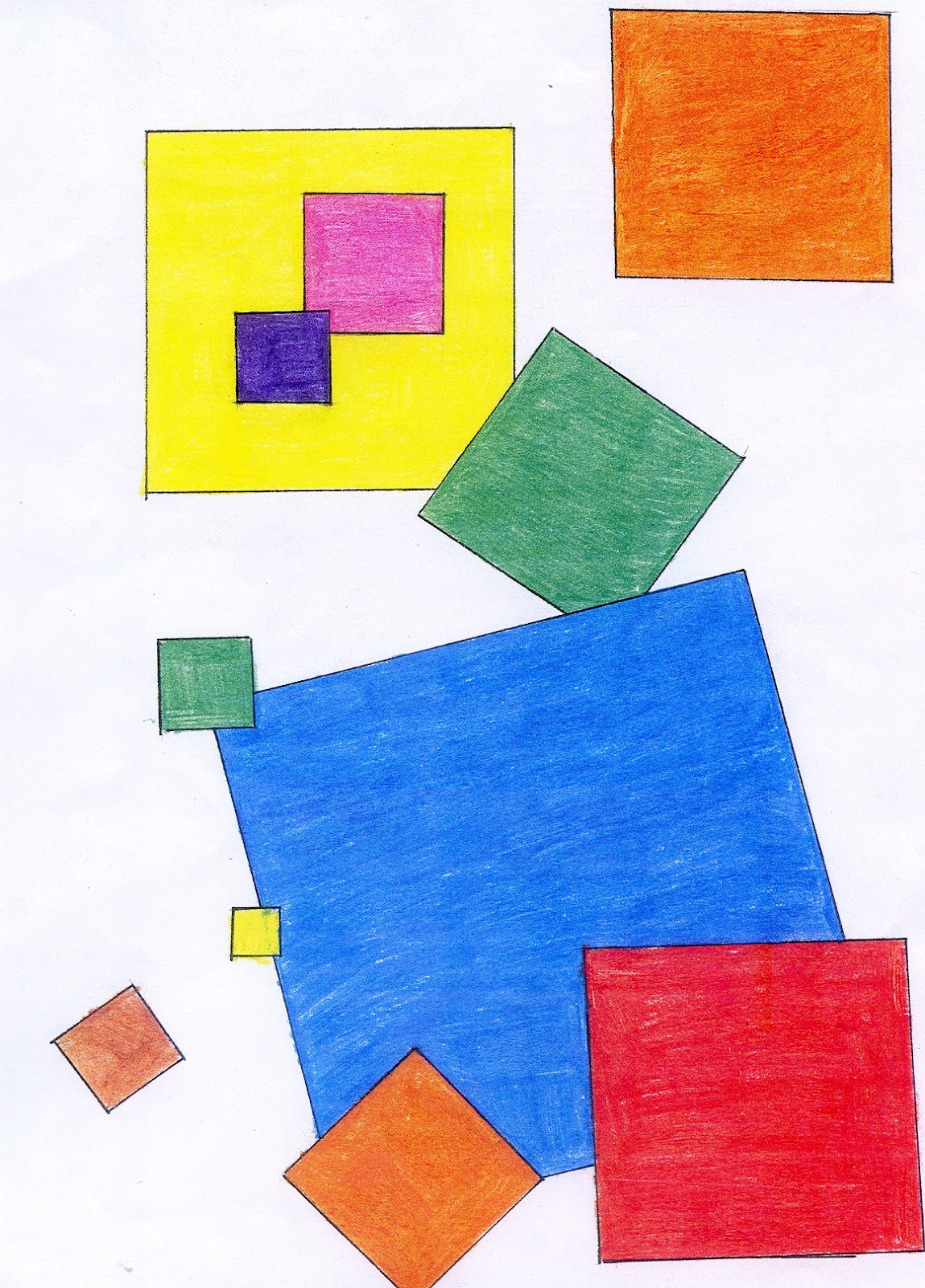 Visual Arts: Working with... Squares