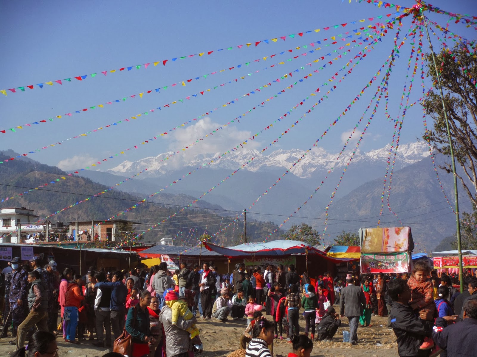 Ann Marcer in Nepal: Lamjung Festival