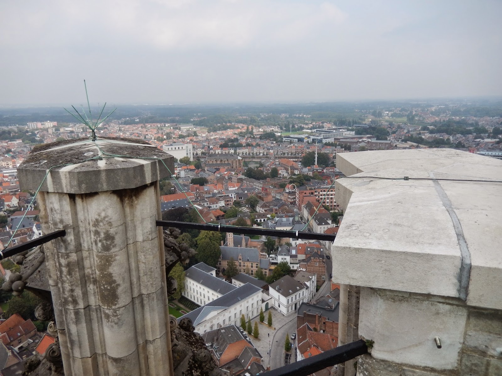 Mijn fietstocht foto's: Mechelen Sint-Romboutstoren