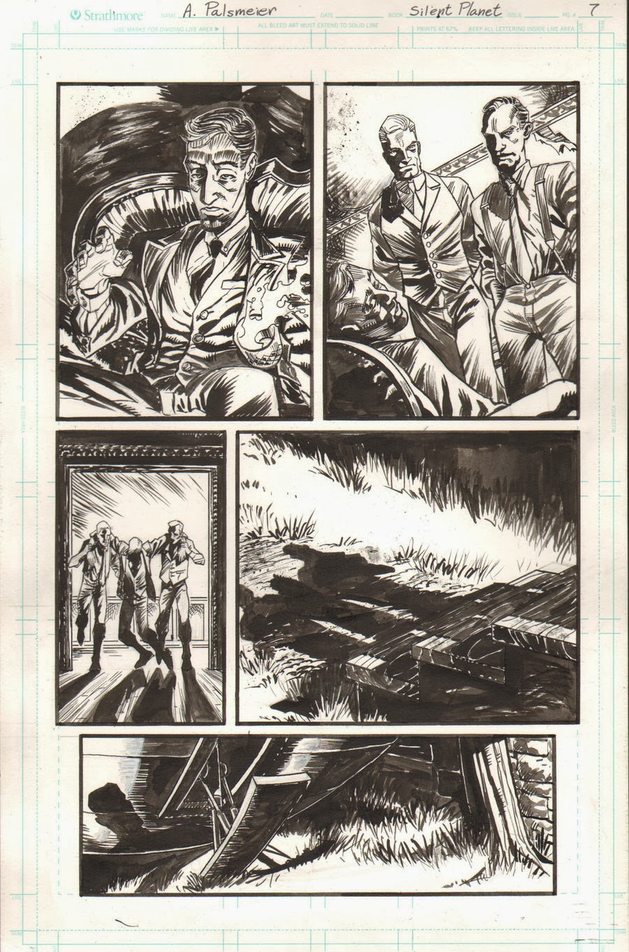 Out of the Silent Planet comic