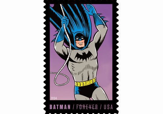 Paranormal Pop Culture: USPS To Release Batman Forever Stamps in Time ...