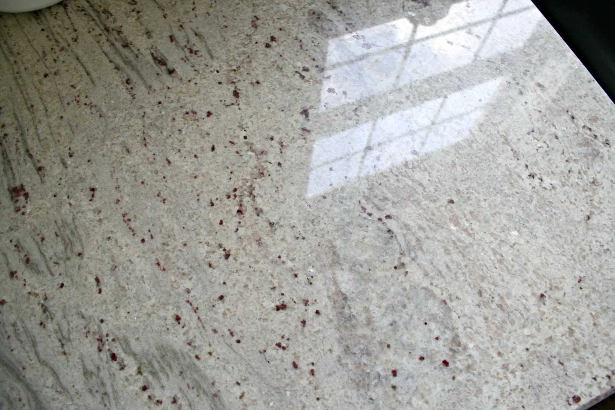 Our Beautiful River White Granite Countertops | Thrifty Decor Chick ...