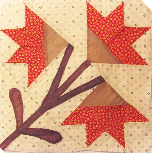 Cloud of Quilt Patterns: Carolina Lily: BlockBase # 765