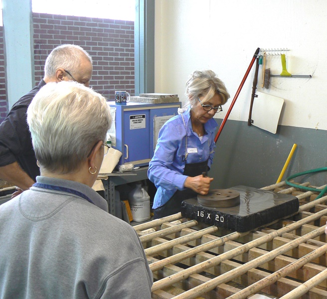 Spotlight KC Print: heavy stones - two kc litho workshops