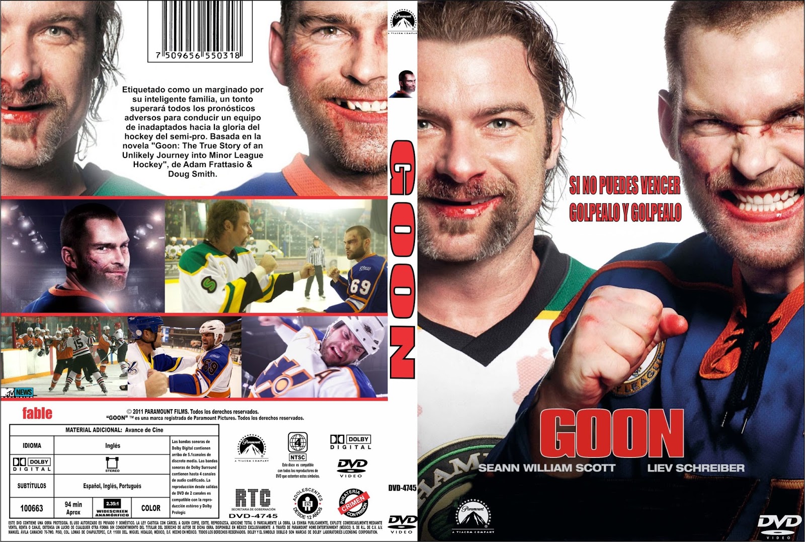 ESTRENOS EN BLU RAY: GOON