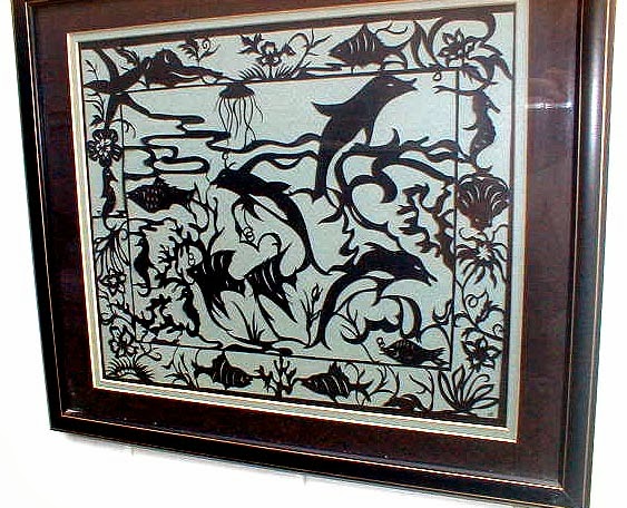 Swedish Gals Attic: The Art Form of Paper Cutting!