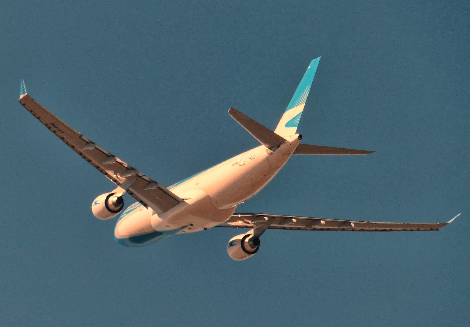 AVIONES en EZEIZA: Primer vuelo comercial de un A330 para Aerolineas ...