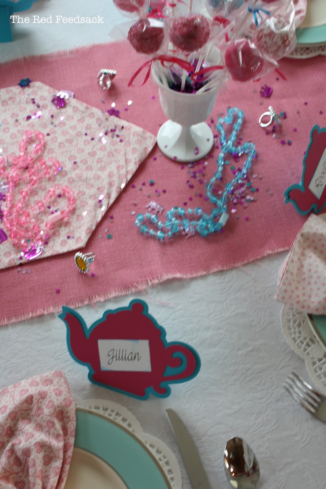 The Red Feedsack: It's Spring Tea Party Time!