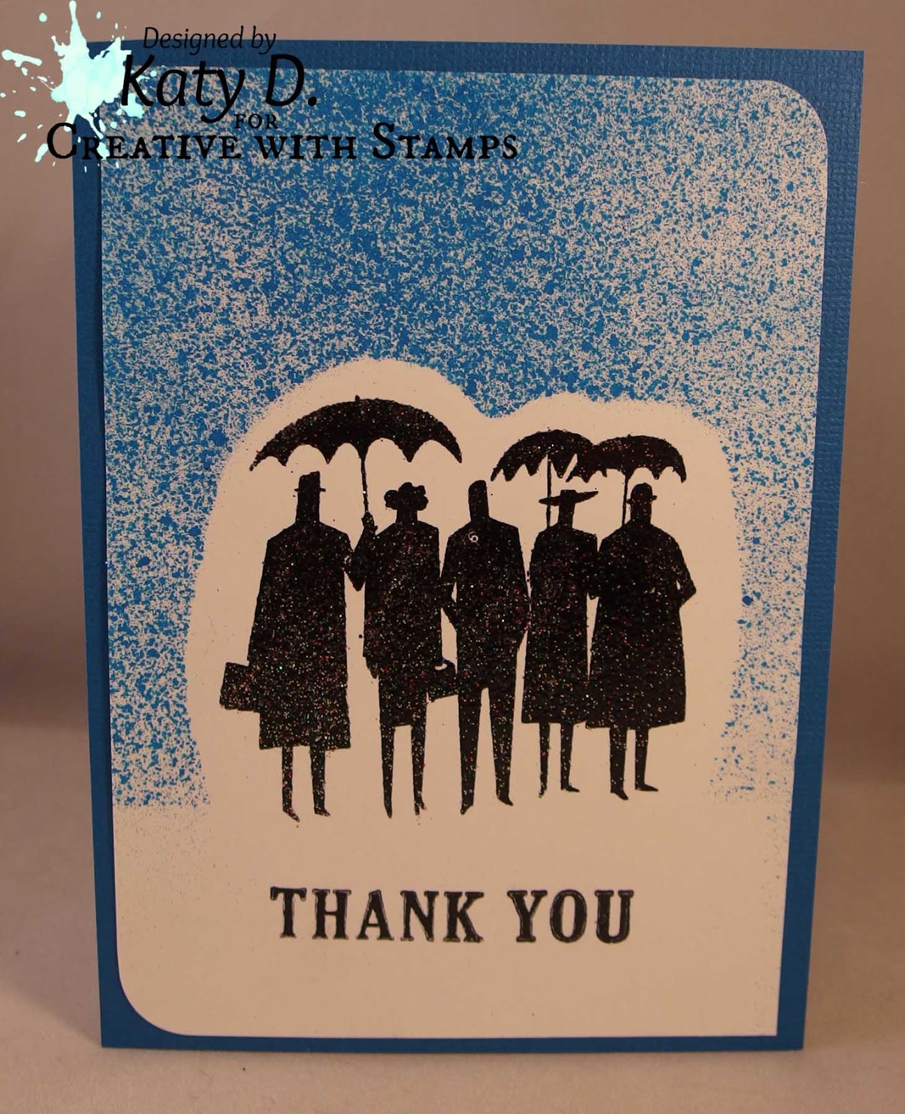 I like to cut and paste: Fun Rain Card