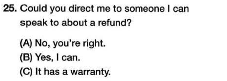 Terminology and types & TOEIC LC Part 2 Test, Script, Answer - TOEIC ...