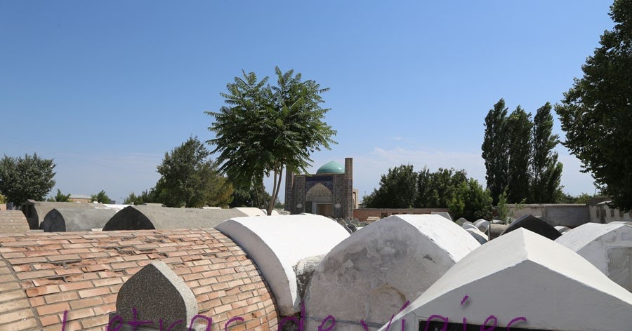 Letras de viajes: Uzbekistán - Kokand - Mausoleo Dakhma-i-Shokhon