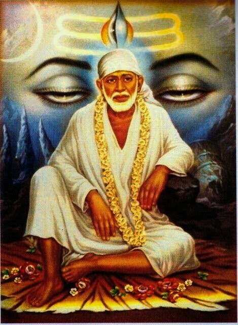 CHODAVARAMNET: LORD SIVA SAI BABA RARE IMAGE