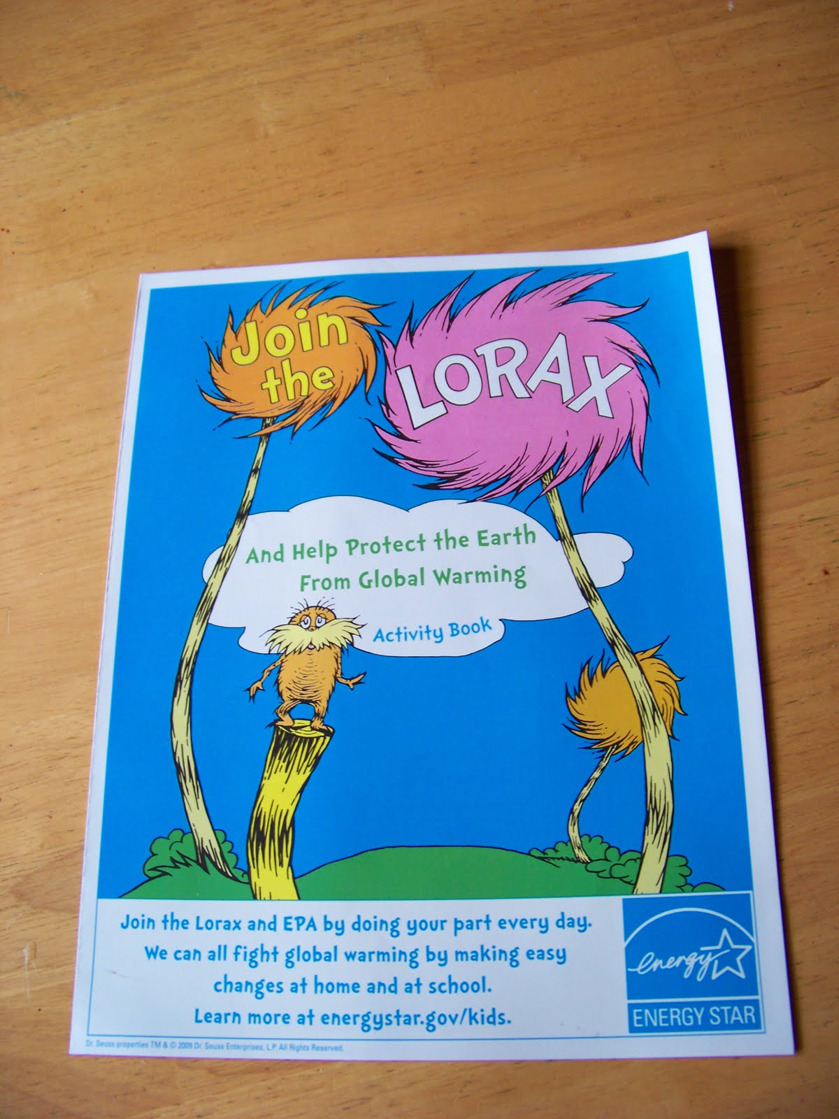 MAD Family Fun: FREE Lorax activity book