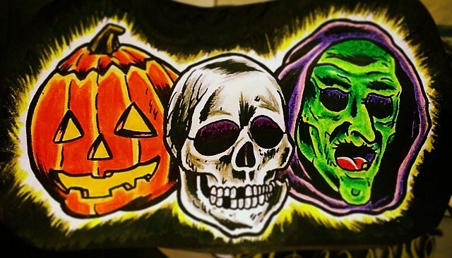 The Horrors of Halloween: HALLOWEEN III Silver Shamrock Masks Artwork ...