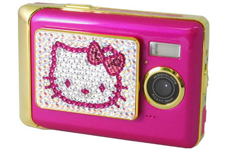 Digital Camera Hello Kitty limited edition Casio Exilim 12.1 megapixel ...
