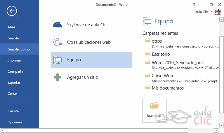 MANUAL SOBRE WORD 2013