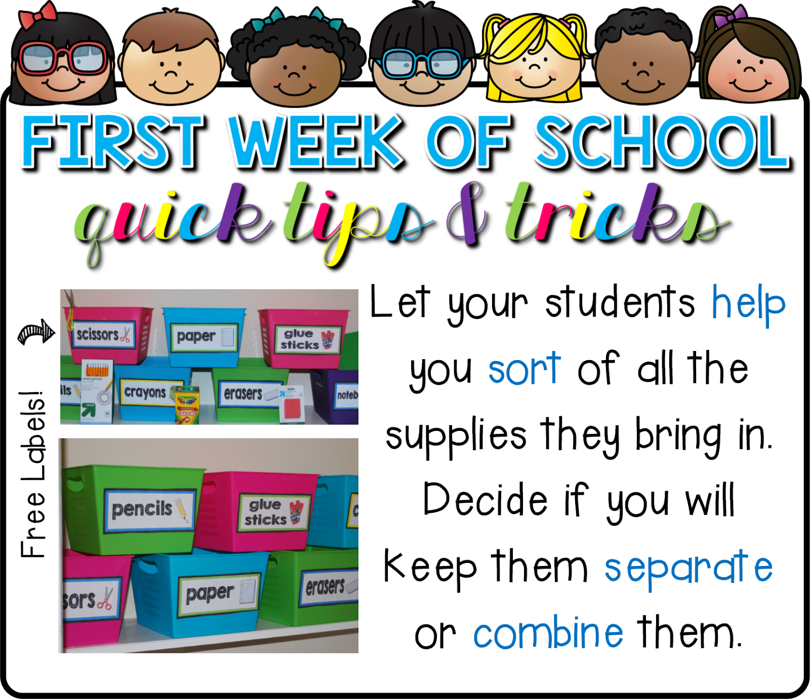Read Like A Rock Star! : First Week of School: Quick Tips and Tricks ...