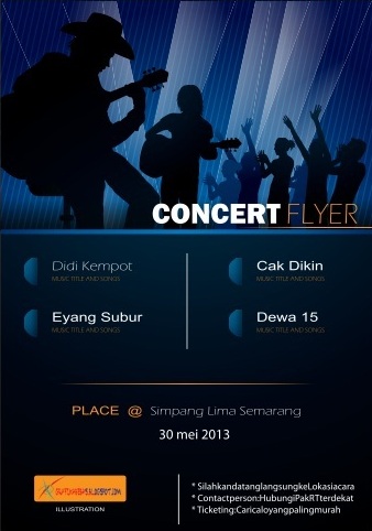 Poster Konser Musik