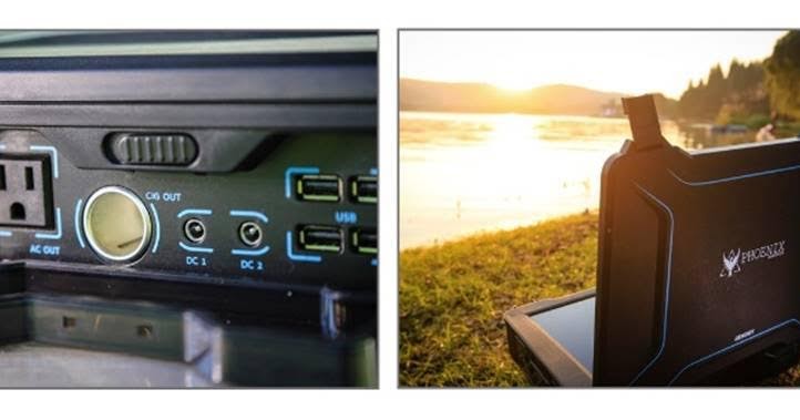 Solar-Powered Briefcase Generator: Ideal For Researchers and Outdoorsmen!