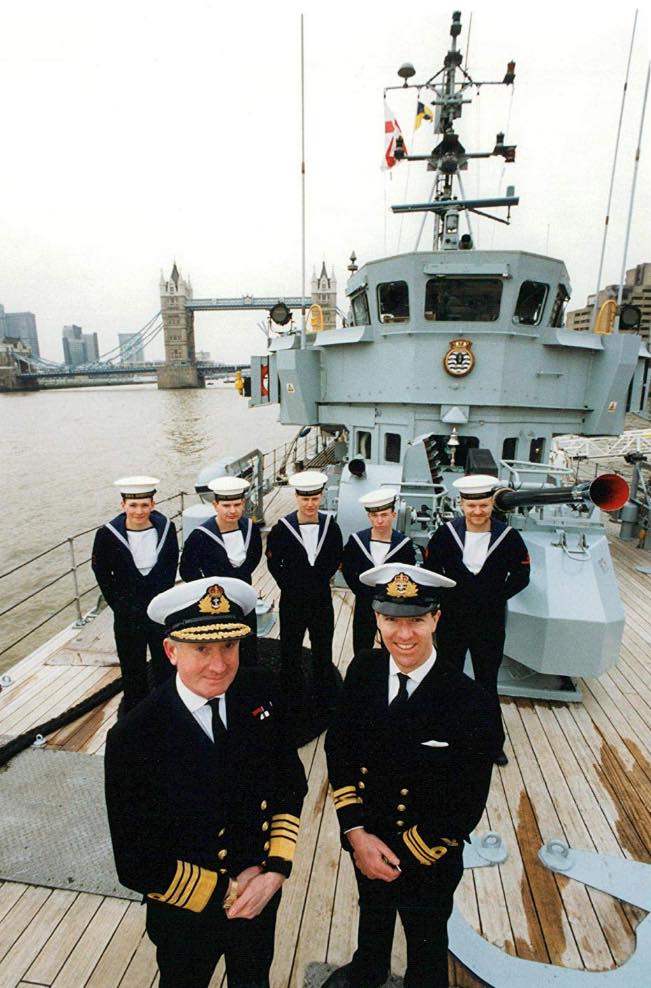 Arthur Pewty's maggot sandwich: HMS Soberton.