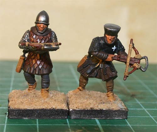 Deadkingsrise Painting and Modelling: Fireforge Hospitaller Crossbowmen