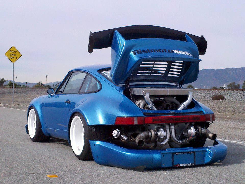 3C321 • Oh mah gerd Bisimoto Porsche 911 Twin Turbo