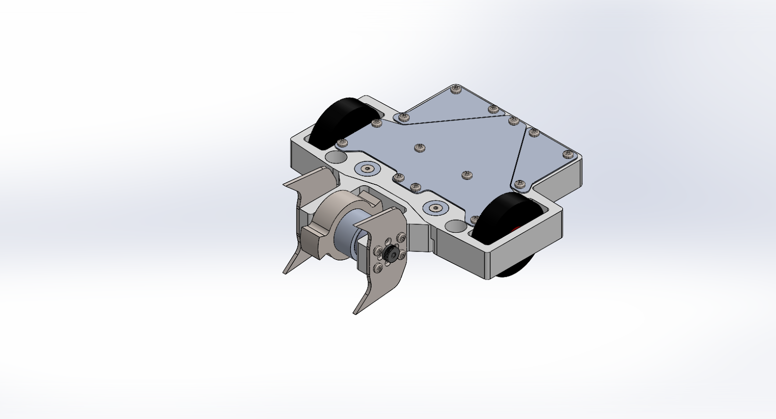 aaronbot3000: Dinner Time: Modular Beetleweight Combat Robot