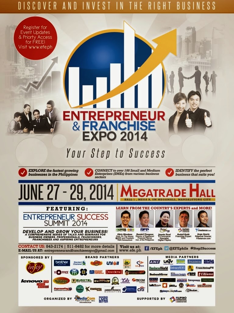 Join in The Entrepreneur and Franchise Expo (EFE) and the Entrepreneur ...