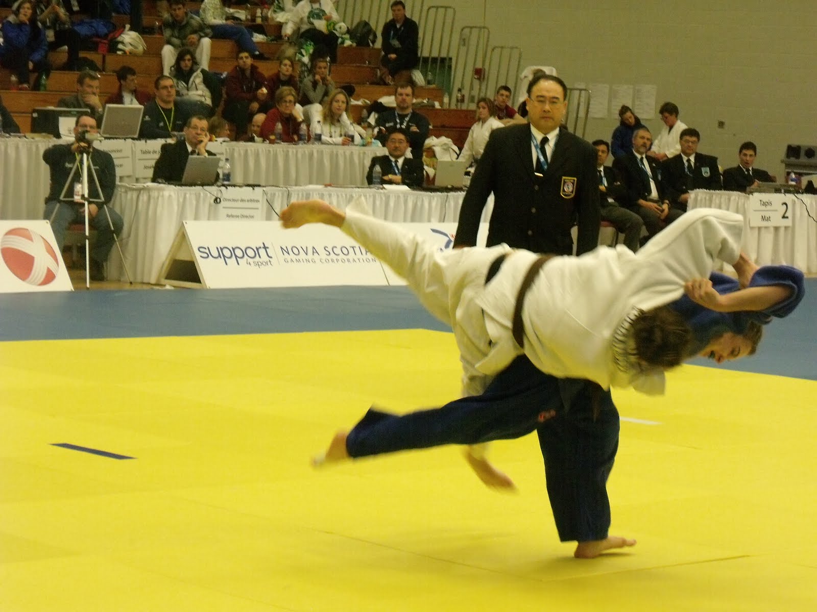 baihui: Judo Action