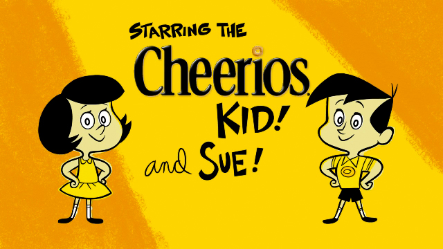 Pat-Man Studios: Cheerios Kid and Sue