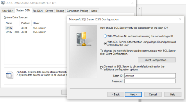 UNIS Remote Manager - Phần 2 - Hướng dẫn cấu hình kết nối Unis với Sql ...