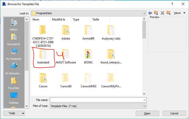 مكتبة الريفيت المعماري 2017 Revit 2017 Metric Library